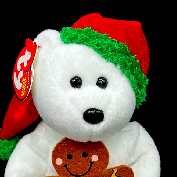 Ty | Toys | New Ty Beanie Baby Goody The Christmas Winter Bear | Poshmark